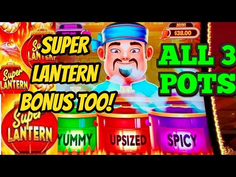 ALL 3 POTS & THE SUPER LANTERN BONUS!