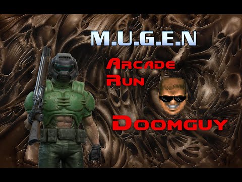 MUGEN Doomguy Arcade Run