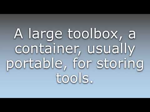 What does Tool chest mean?