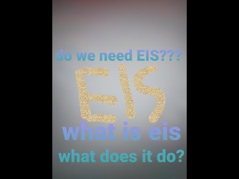 what is EIS for a camera