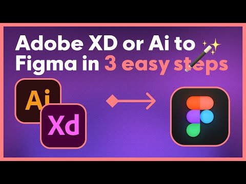How to import Adobe XD or Ai to Figma - May 2022 🪄 ✨
