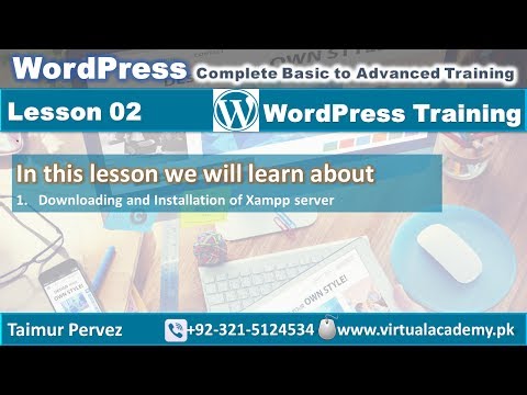 Learn WordPress basic to advance training 2016 | How to download and install xampp server ...
