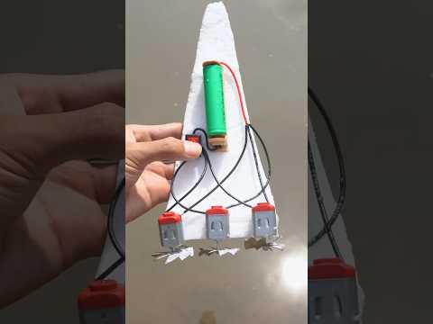 Super dc boat #diy #motor #boat #DCmotors