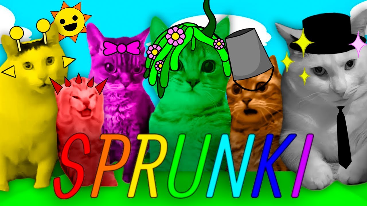 CAT MEMES: INCREDIBOX SPRUNKI COMPILATION