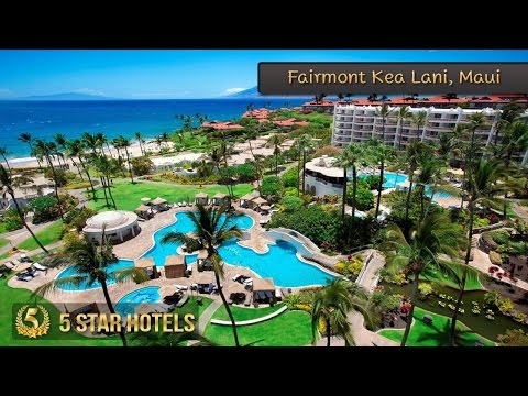 5 Star Fairmont Kea Lani, Maui Hotels in Hawaii Beach, USA Review