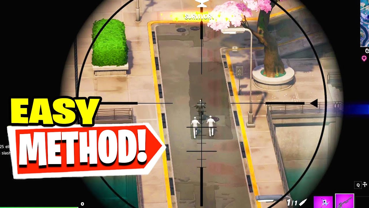 How To Easily Damage opponents with the Heavy Sniper Rifle Fortnite