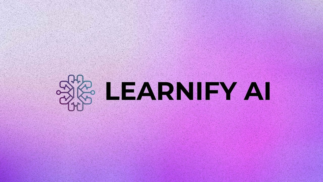 An intro to LEARNIFY AI...
