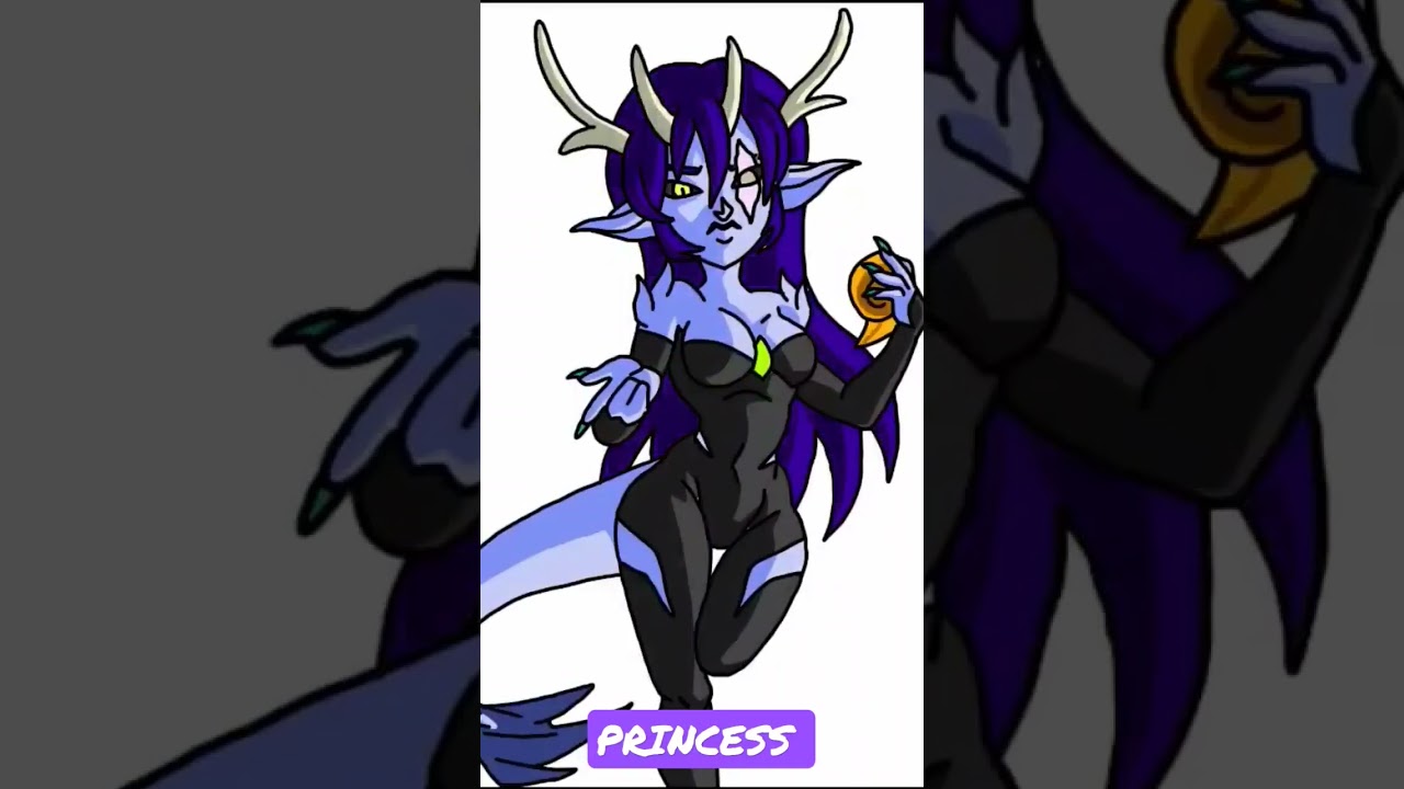 scarred dragon princess