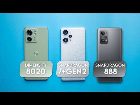 Dimensity 8020 Vs Snapdragon 7+ Gen 2 Vs Snapdragon 888 | Antutu Score & Benchmark
