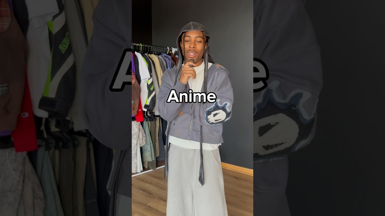 Are Anime Clothes Corny? #fashion