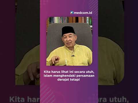 ISLAM MENGHENDAKI KESETARAAN GENDER, TAPI ADA PERBEDAAN KODRAT LAKI-LAKI DAN PEREMPUAN