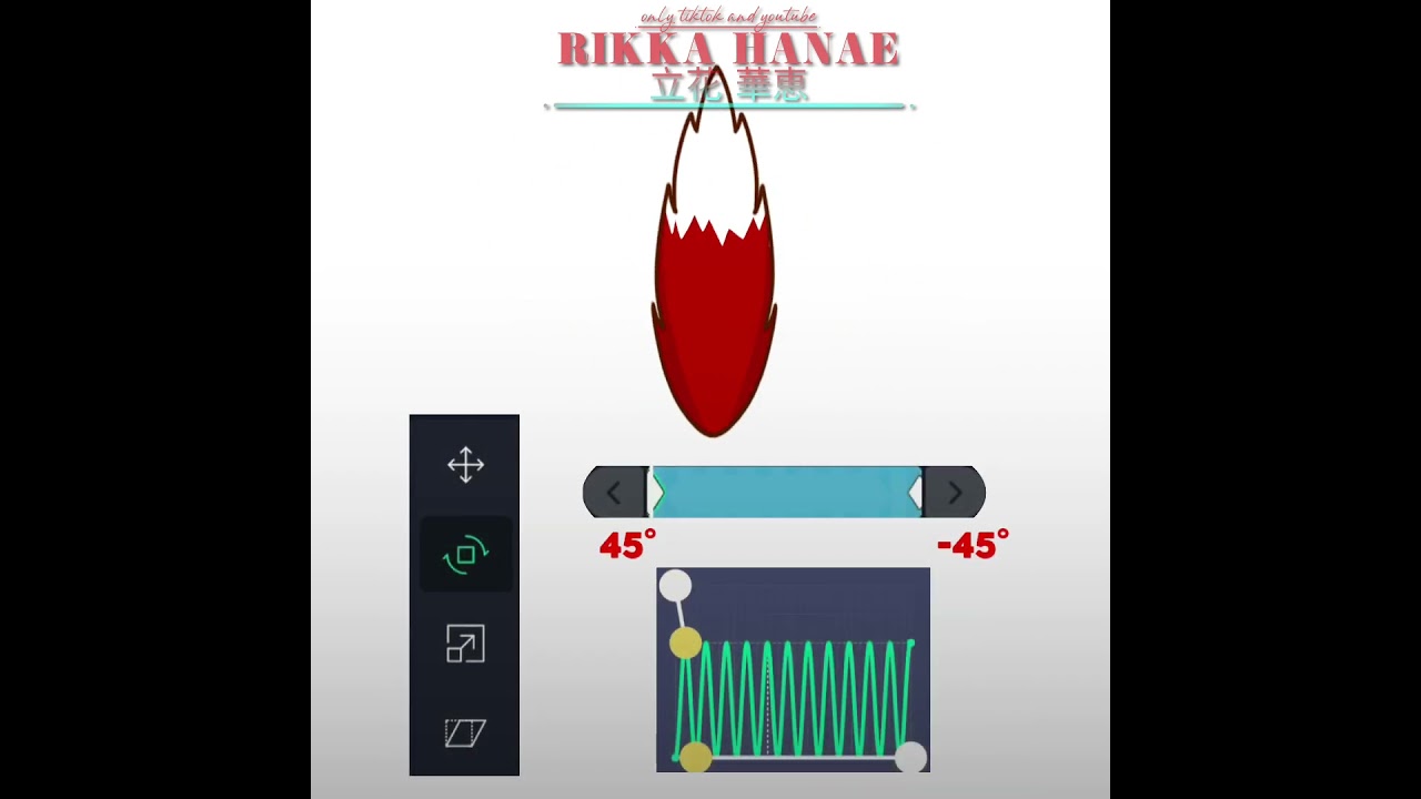 tutorial tail animation in alight motion by me #gacha #edit #gachalife2 #tutorial #alightmotion