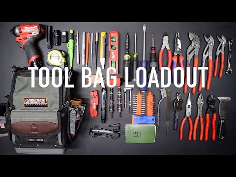 NEW TOOL BAG SETUP EDC | Veto Pro Pac SP-MC Tool Bag Loadout Tour