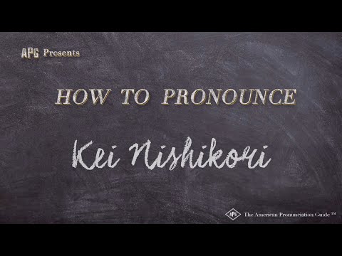 How to Pronounce Kei Nishikori (Real Life Examples!)