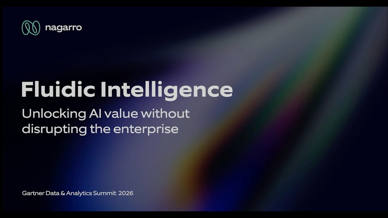 Nagarro's Fluidic Intelligence Approach | Gartner Data & Analytics Summit 2026