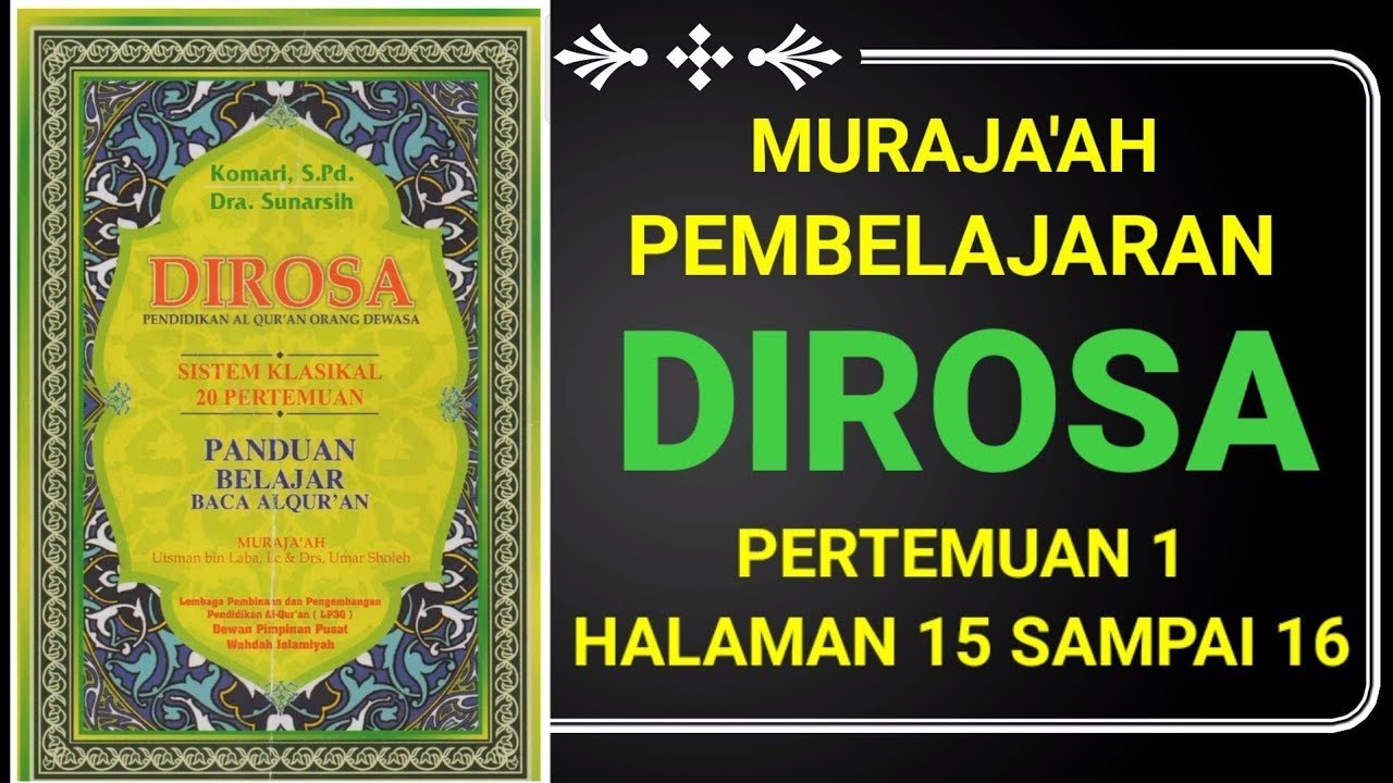 Dirosa Meeting 1