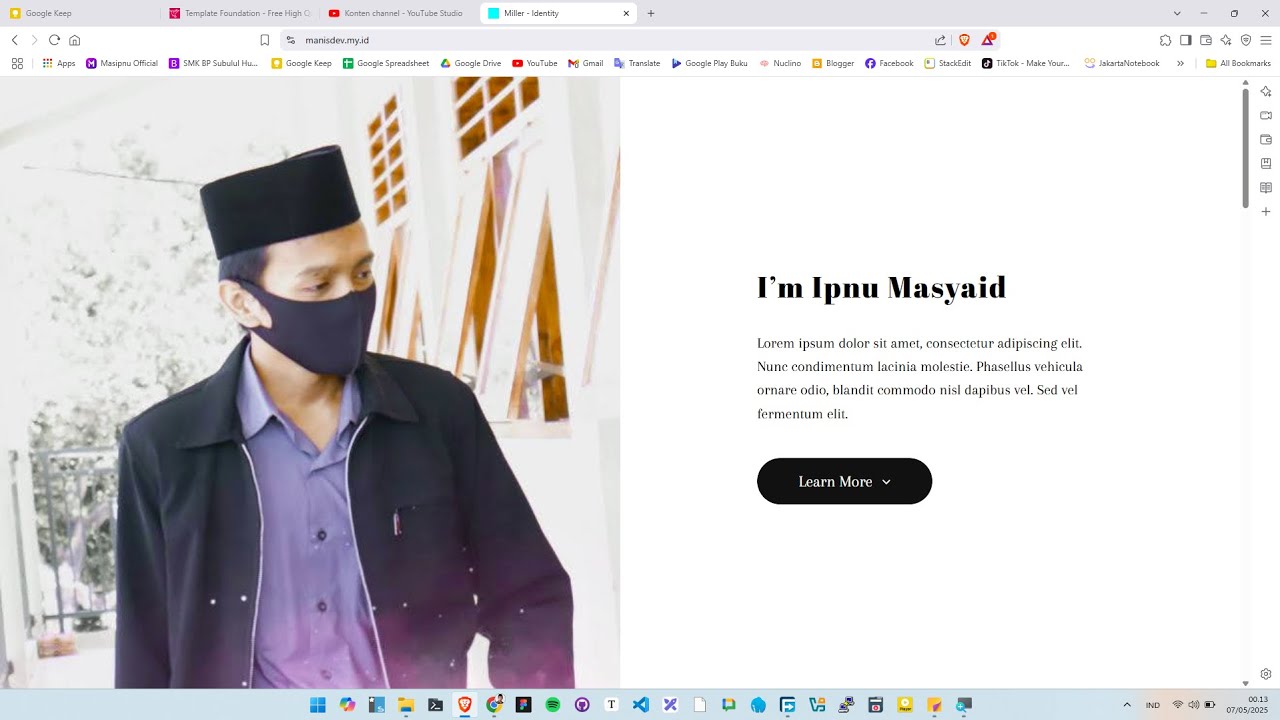 Hosting Management - Upload Landing Page