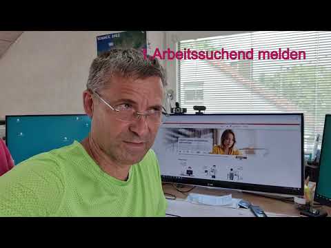 Online Arbeitslos und Arbeitssuchend melden. BundID mit Smartphone und Online-Ausweis erstellen