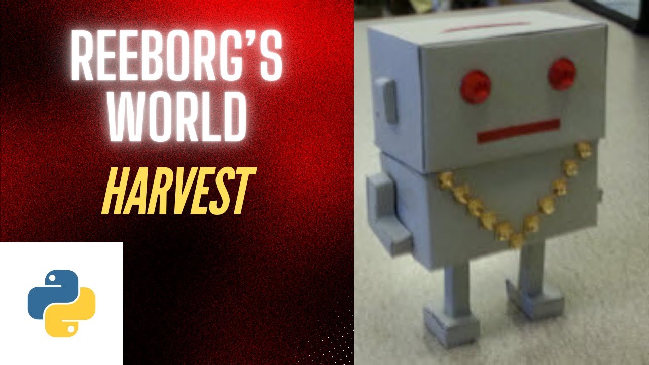 Python | Reeborg's world | Harvest | Solution