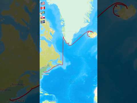 14 night north Atlantic voyage NYC to Reykjavik #travel