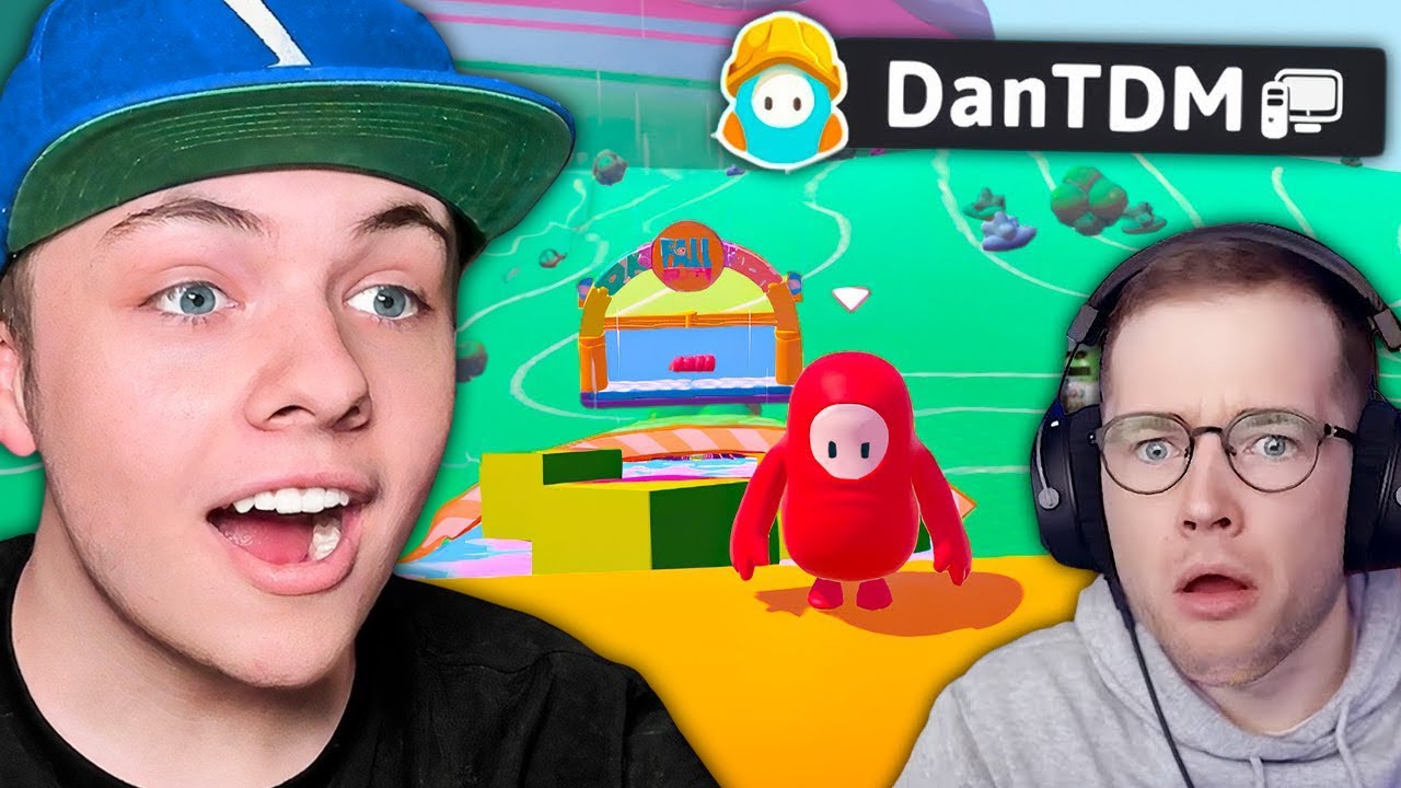 Playing YouTuber Fall Guys Levels!