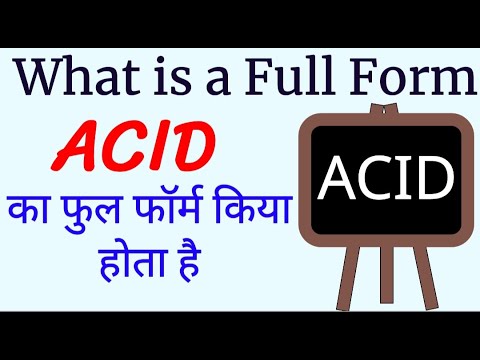 What is Acid ll Full form of Acid ll #trending#Acid #KnowledgeWithAayatKhan #fullform