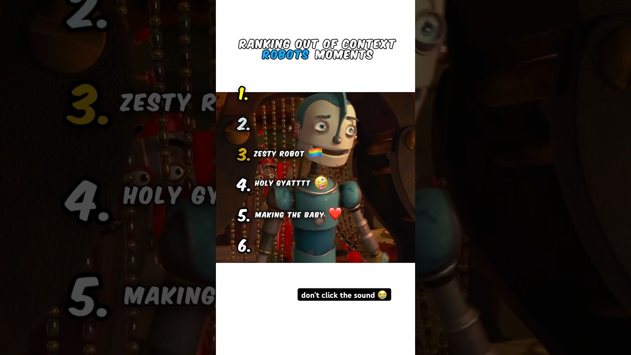 Ranking Robots Moments 😭
