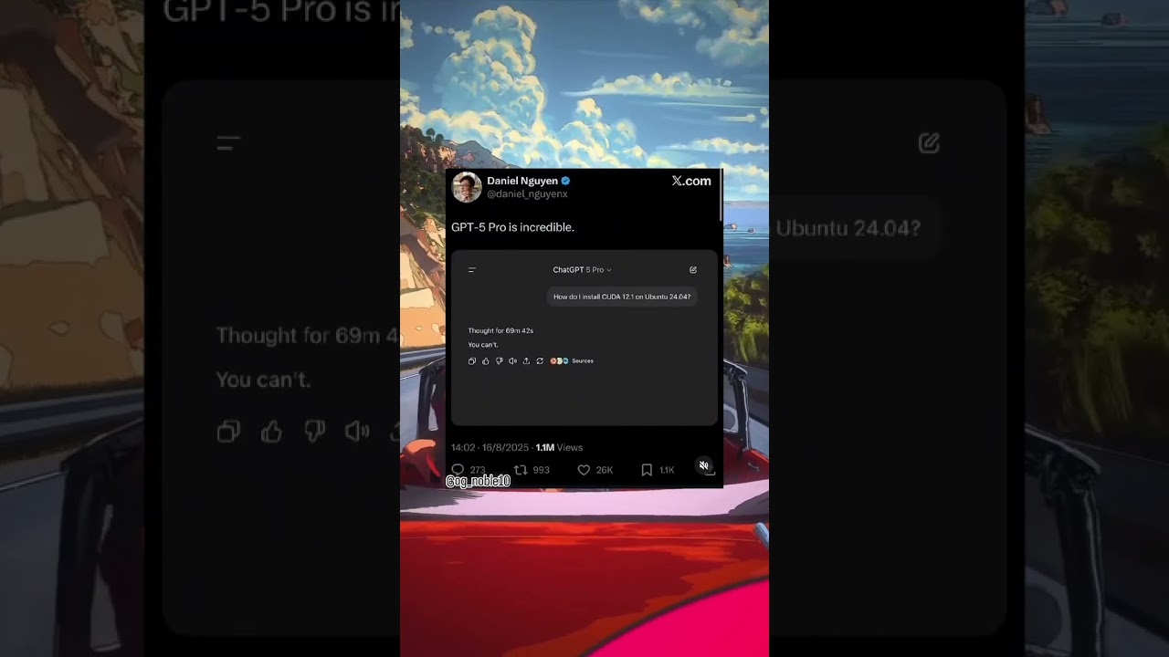 💀 Even GPT-5 Can't Handle This.😂😂🤣🤣 #funny #memes #trending #coding #programming #fyp