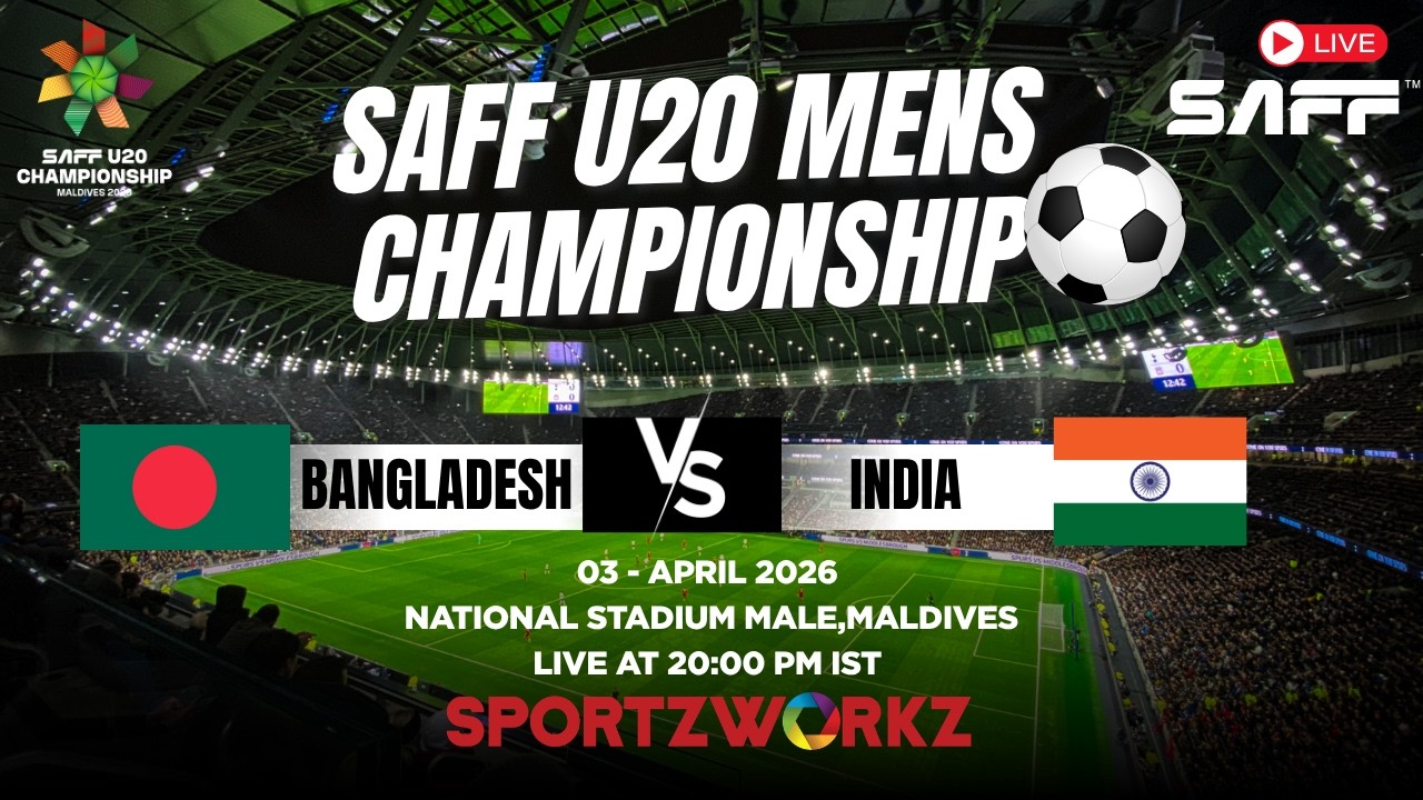 FINAL | LIVE | India vs Bangladesh | SAFF U20 Championship 2026 | Match 12