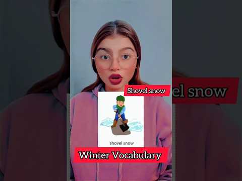 English vocabulary 101: Winter Vocabulary#english #shorts #vocabulary #pronunciation #learnenglish