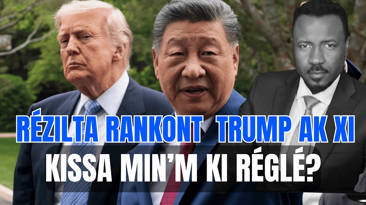 TRUMP NAN WOUT - MÉ RÉZILTA RANKONT LAN - KISSA KI RÉGLÉ - ÈSKÉ CHINE AK ÉTAZINI DAKO? - ABNER GELI