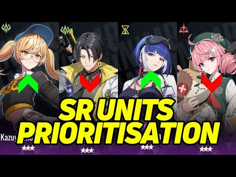 Updated Best SR Units Priority Tier List!!!【Etheria: Restart】