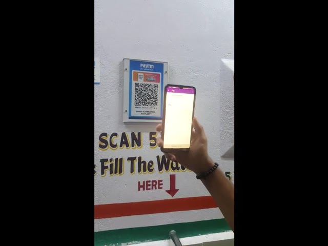 Mobile Water Vending Machine - QR Code Scanner Water ATM Manufacturer ...