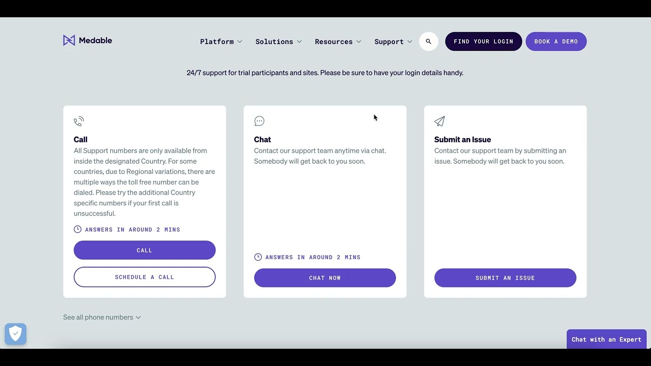 Medable for Sites Demo