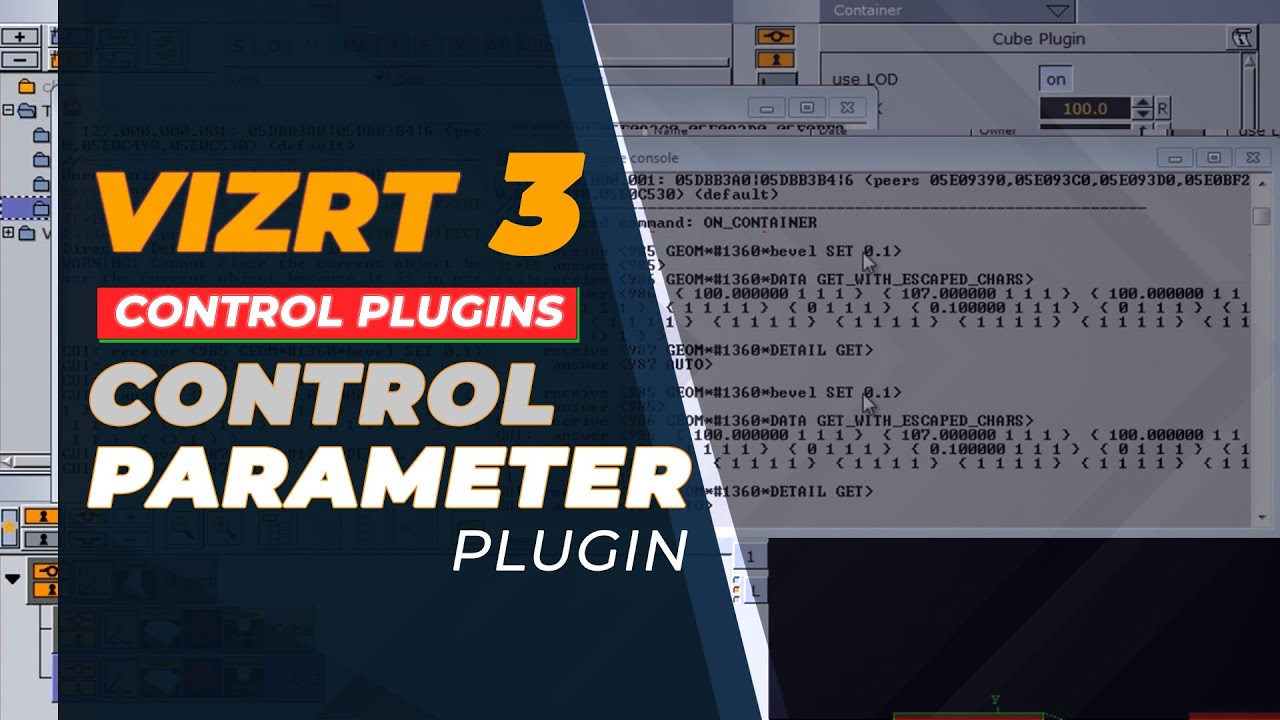 Vizrt Control Parameter Plugin tutorial