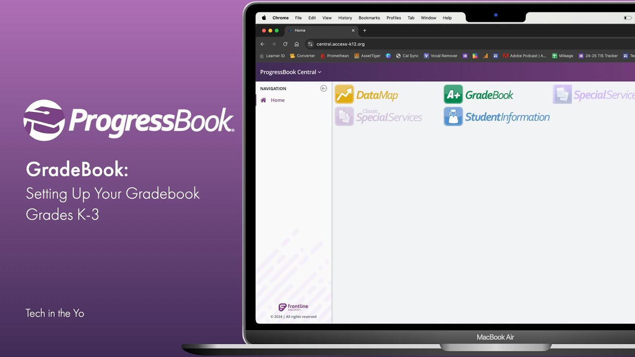 ProgressBook: Setting Up Your GradeBook (Grades K-3)