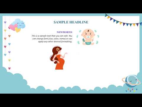 Baby Shower Theme Animated Presentation