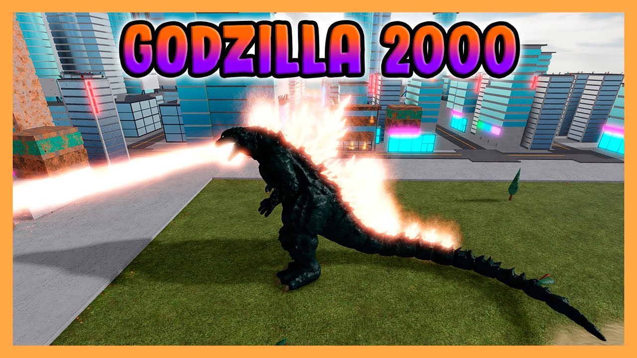 Roblox [Kaiju Universe] - GODZILLA 2000 SHOWCASE