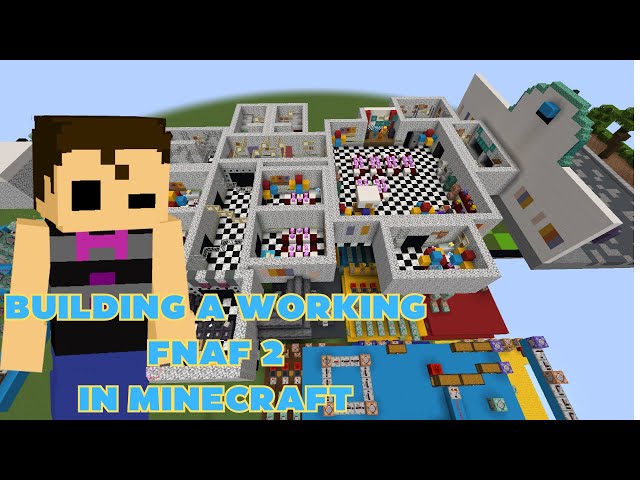 Functional FNAF 2 Map Minecraft Map
