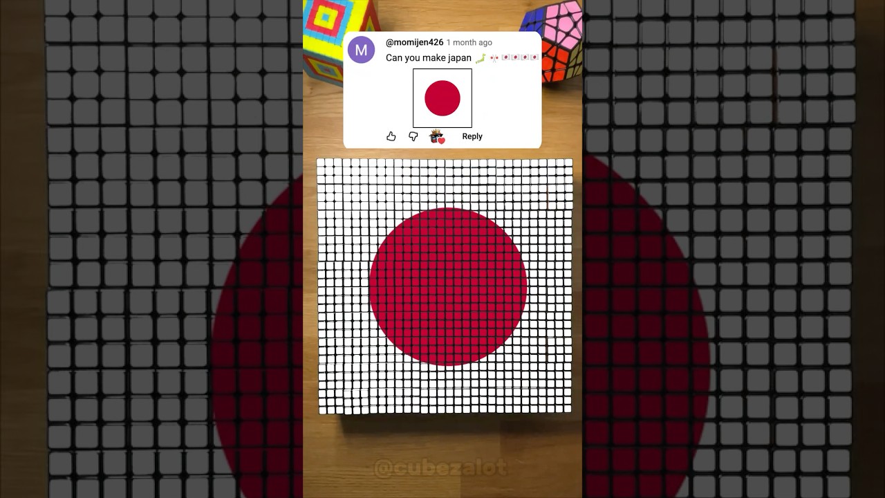 Making JAPAN'S Flag! 🇯🇵 (again)