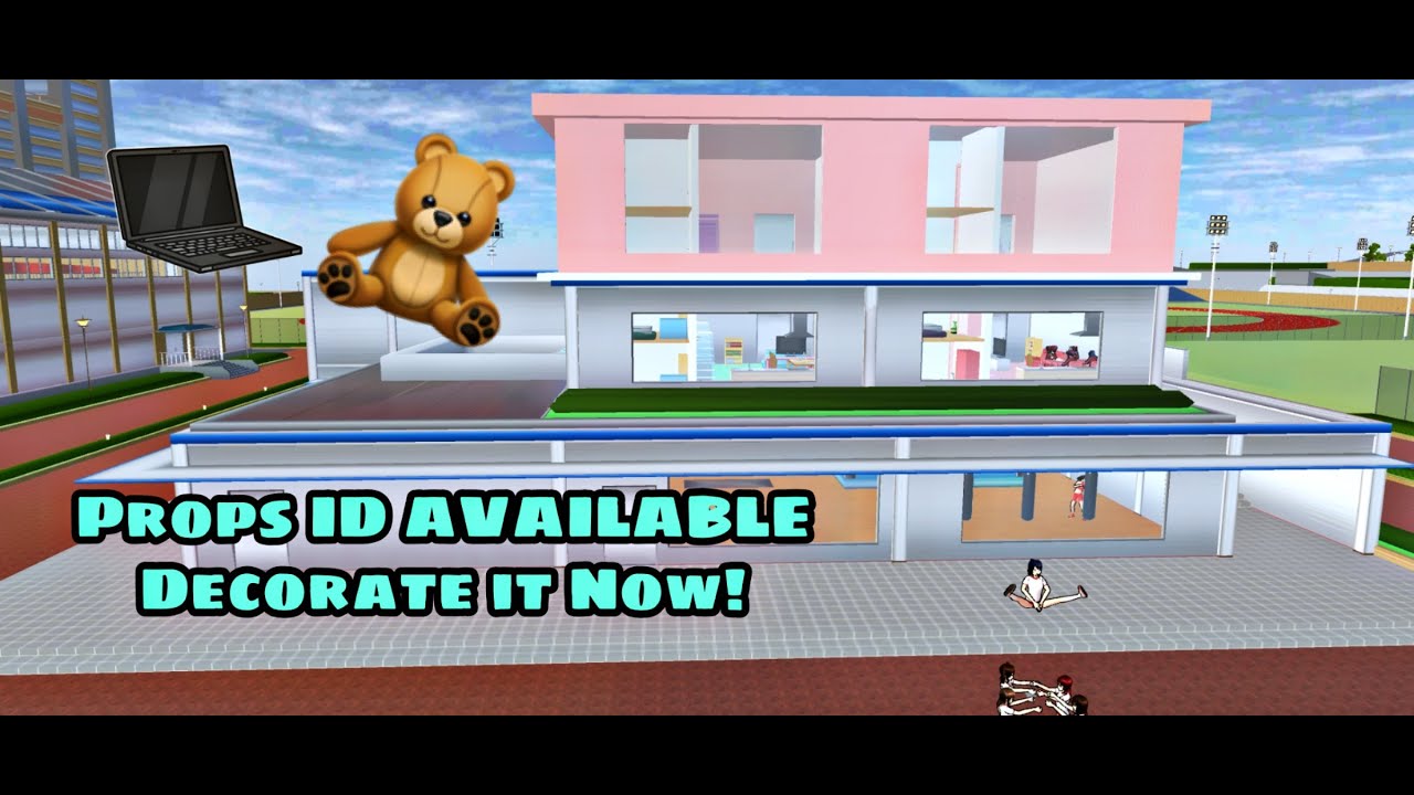 Download and Edit : Sakura Student Dormitory in Sakura School Simulator