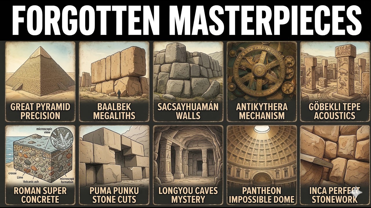 10 Ancient Engineering Marvels That Modern Technology Cannot Duplicate
