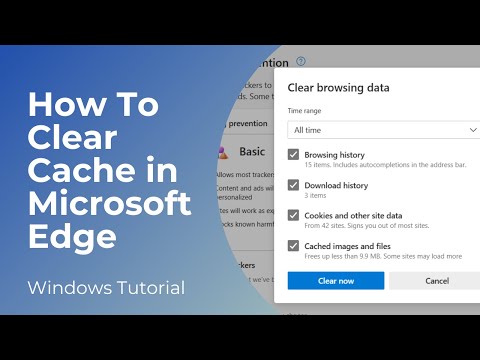 How to Clear Cache in Microsoft Edge | Delete Browser Cache