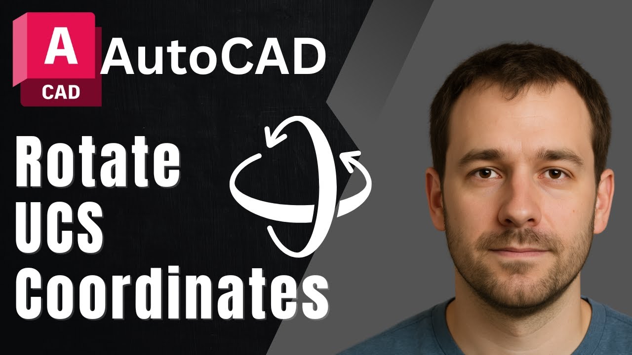 AutoCAD: How to Rotate the UCS Coordinates (2025 Tutorial)