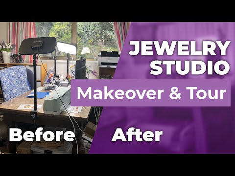 Jewelry Studio MAKEOVER and TOUR