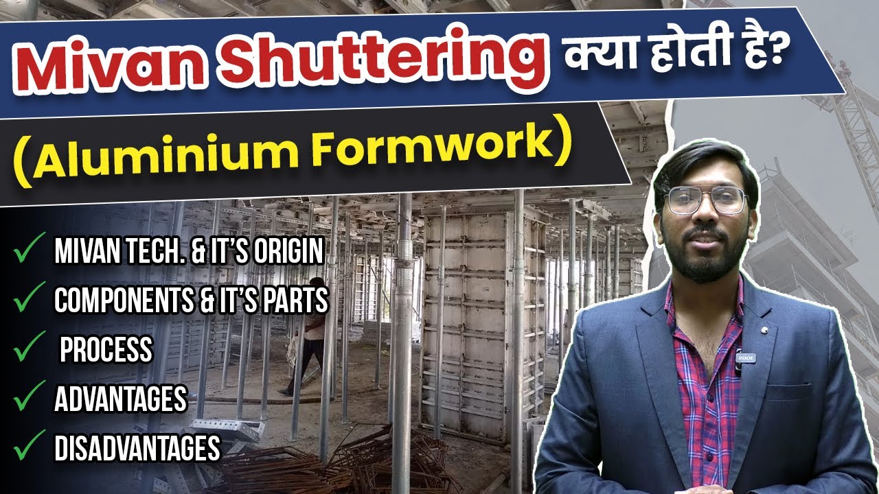 Mivan Shuttering क्या होती है? | Aluminum Formwork and Its Components