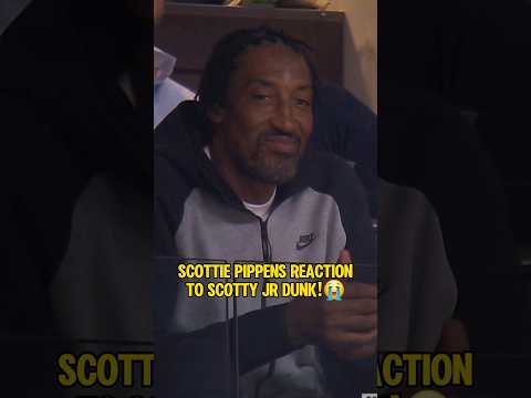Scottie looked SO PROUD of Scotty Jr!😅