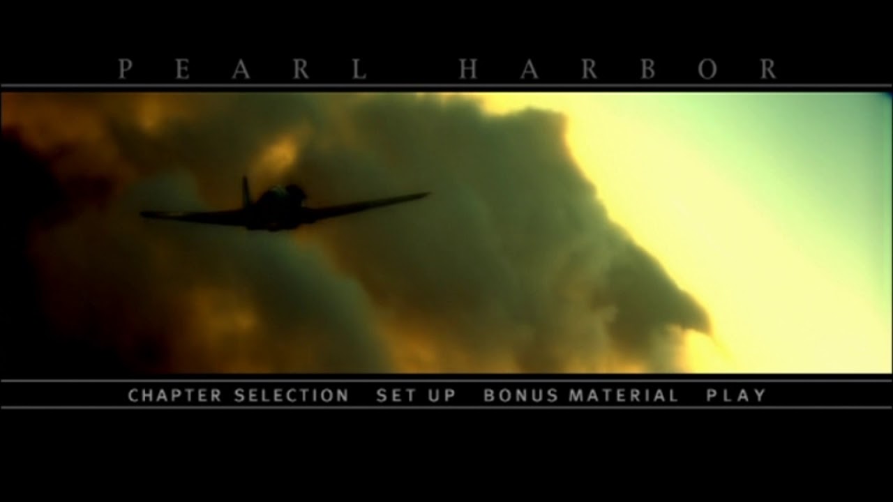 Pearl Harbor DVD Menu