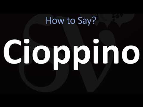 How to Pronounce Cioppino? (CORRECTLY)