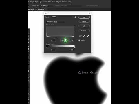 How to fix pixelated single color icons and logos in Photoshop.